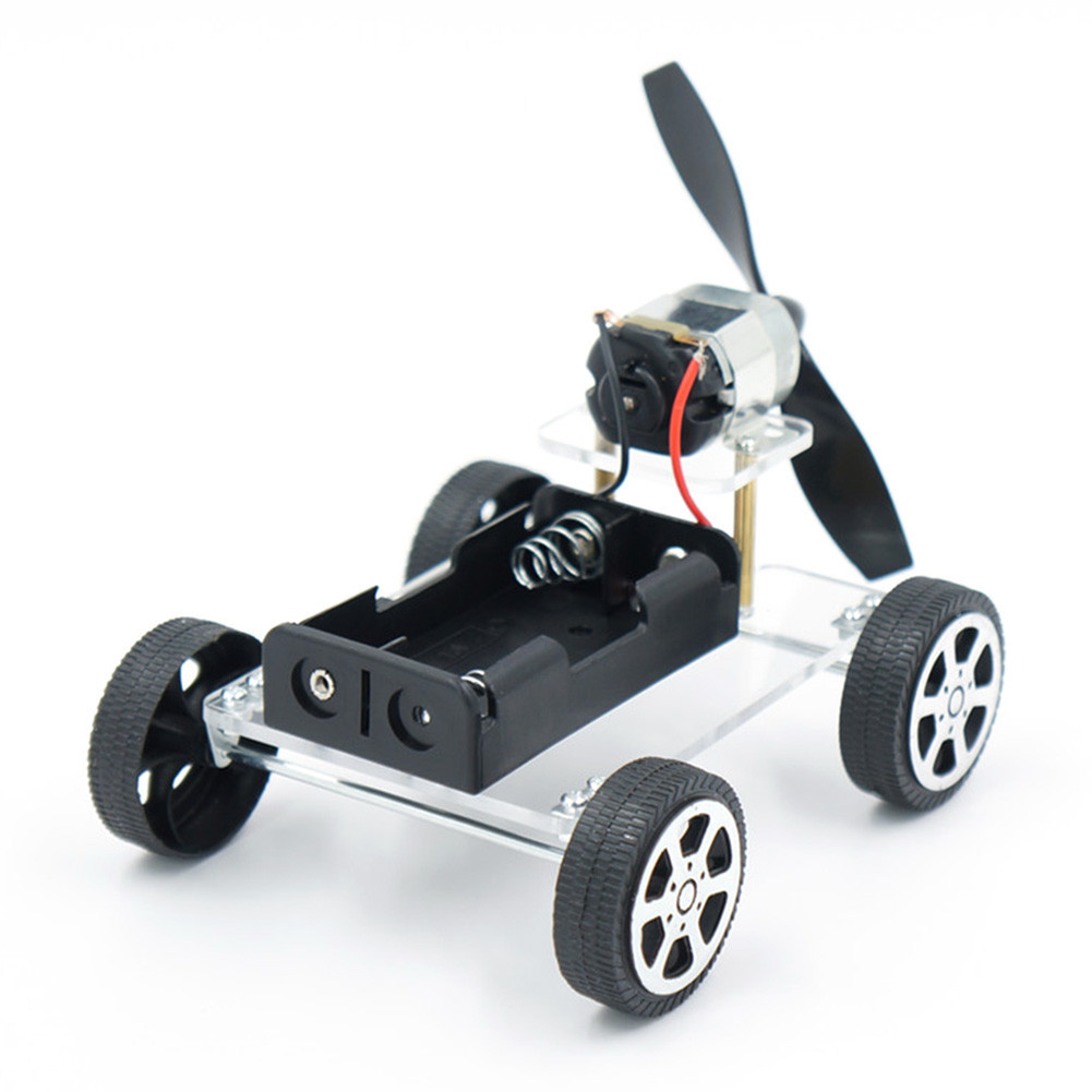 Science Invention Experiment Material Kids Toys DIY Assemble Car ...