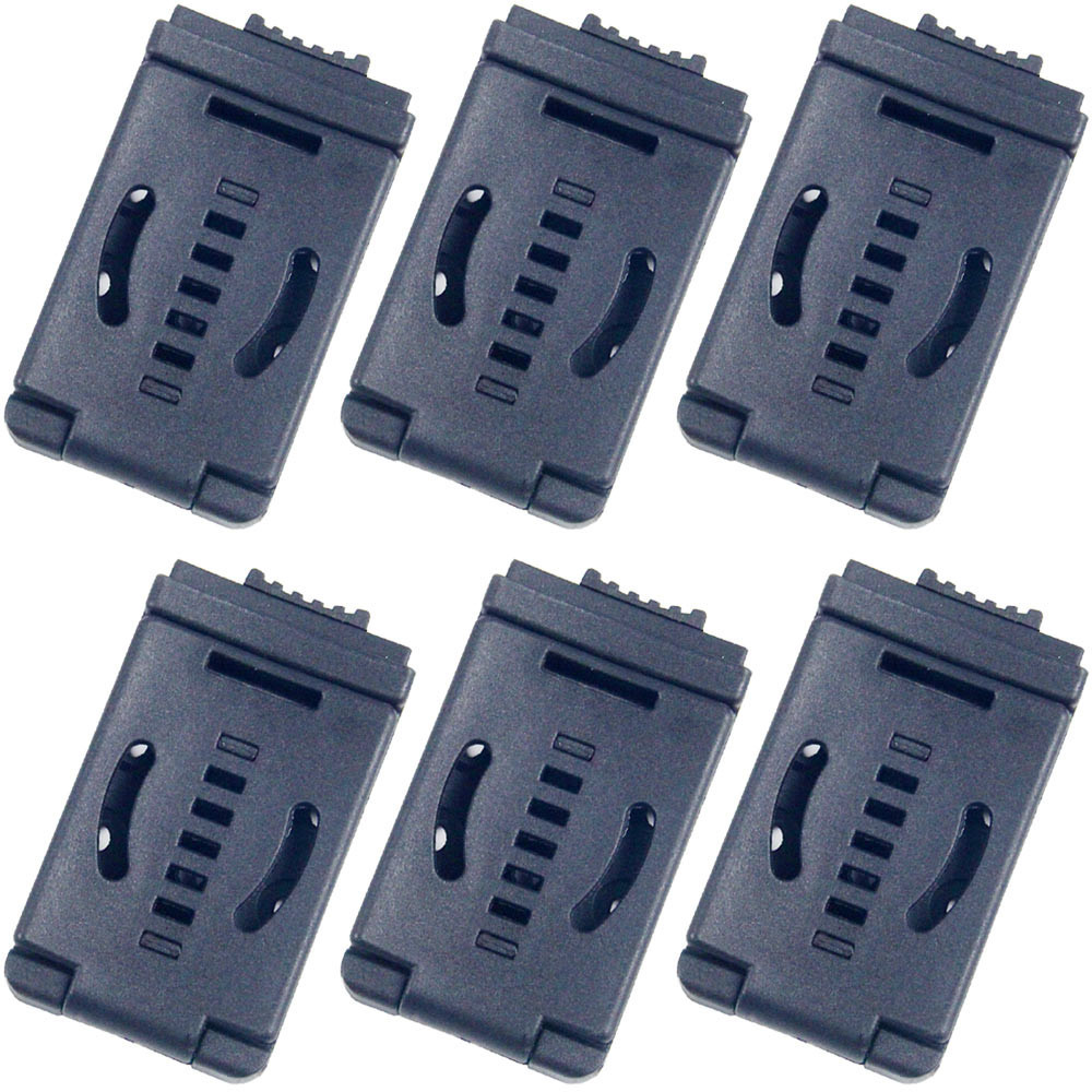 6PCS Large Belt Loops Clip With Lock For DIY Knife Kydex Sheath Holster ...