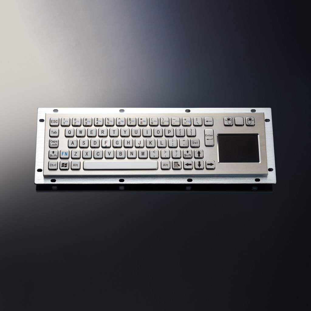 Custom Metal Industrial Touchpad Keyboards For Kiosks Banking Medical ...