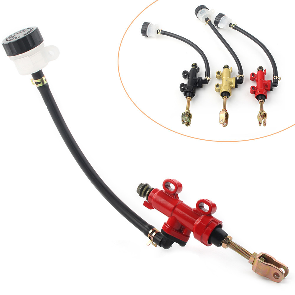 for Motorcycle Dirt Bike ATV Universal Rear Brake Master Cylinder ...