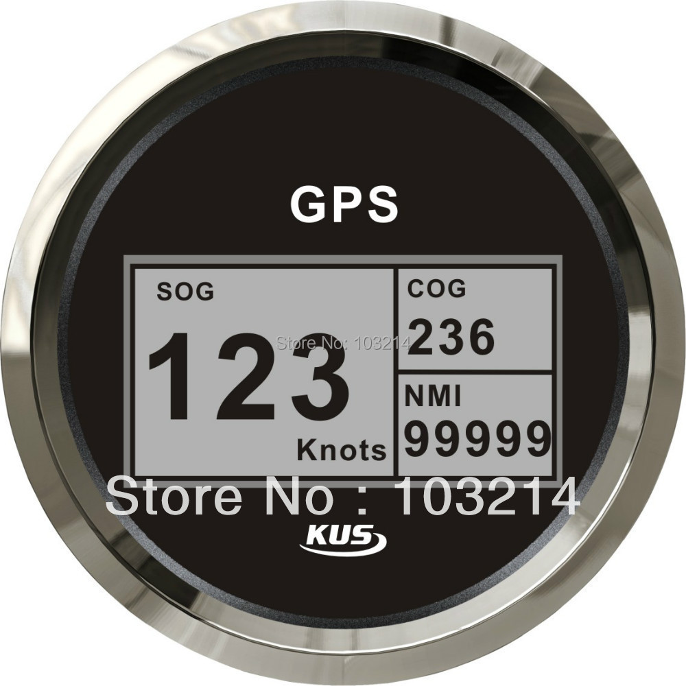 KUS 85mm digital GPS speedometer velometer CCSB with mating antenna ...