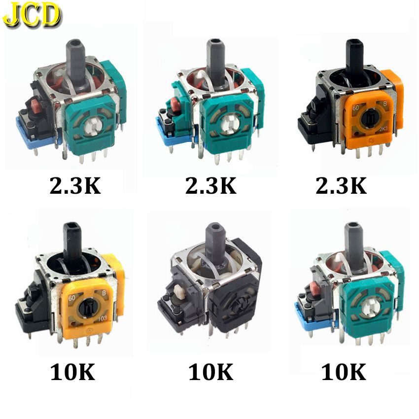 ღJCD 1pcs Repair Part 3P 3 Pin Handle Rocker 3D Analog Stick Joystick ...