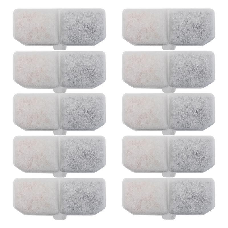 Cat Water Fountain Filter 10 Pack Fountain Filter Replacement Activated ...