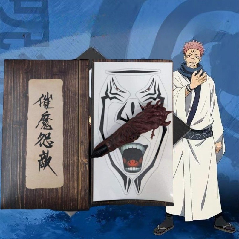 ⋌Real Ryomen Sukuna Finger Figure Jujutsu Kaisen Action Figurine Sukuna ...