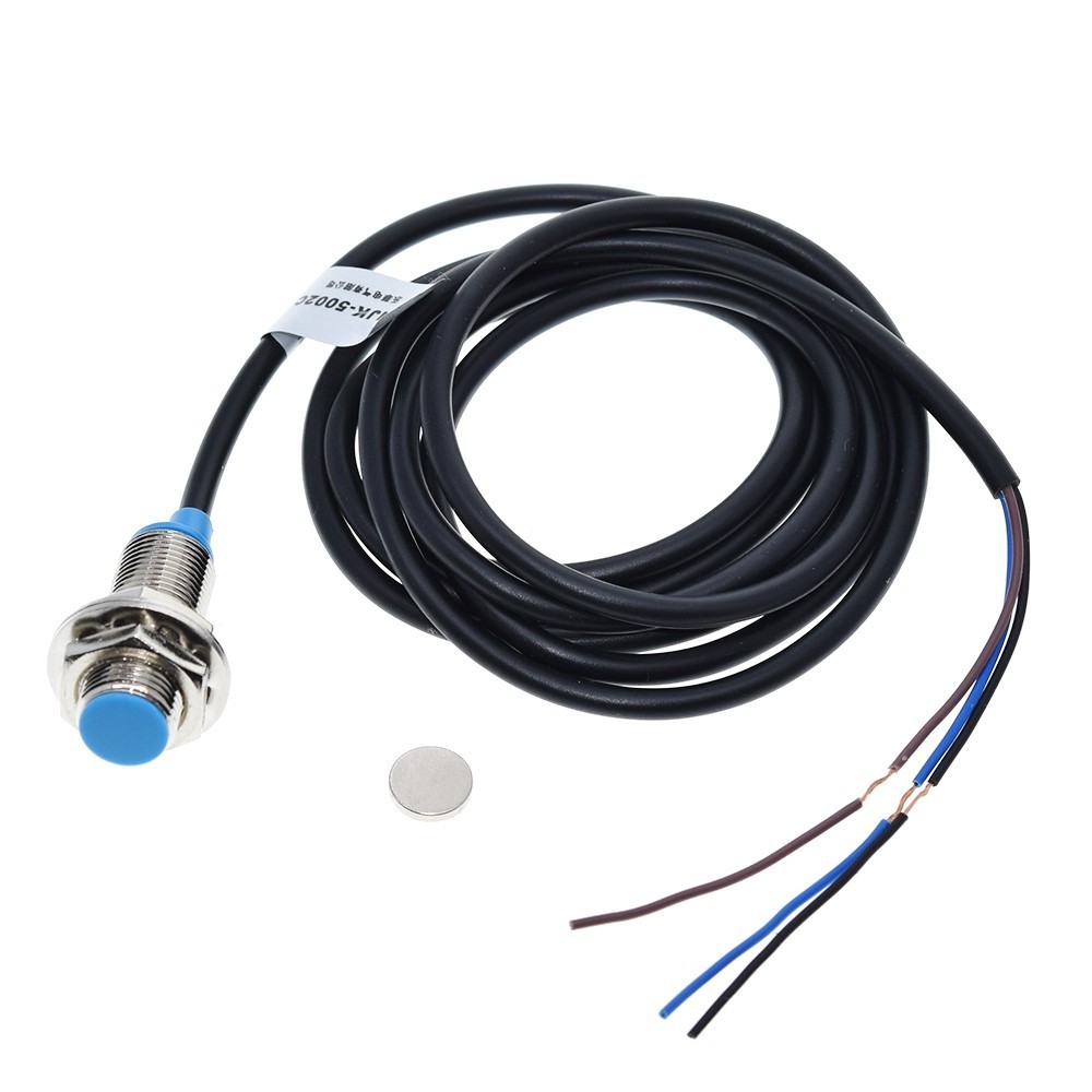 TZT NJK-5002C Hall Effect Sensor Proximity Switch NPN 3-Wires Normally ...