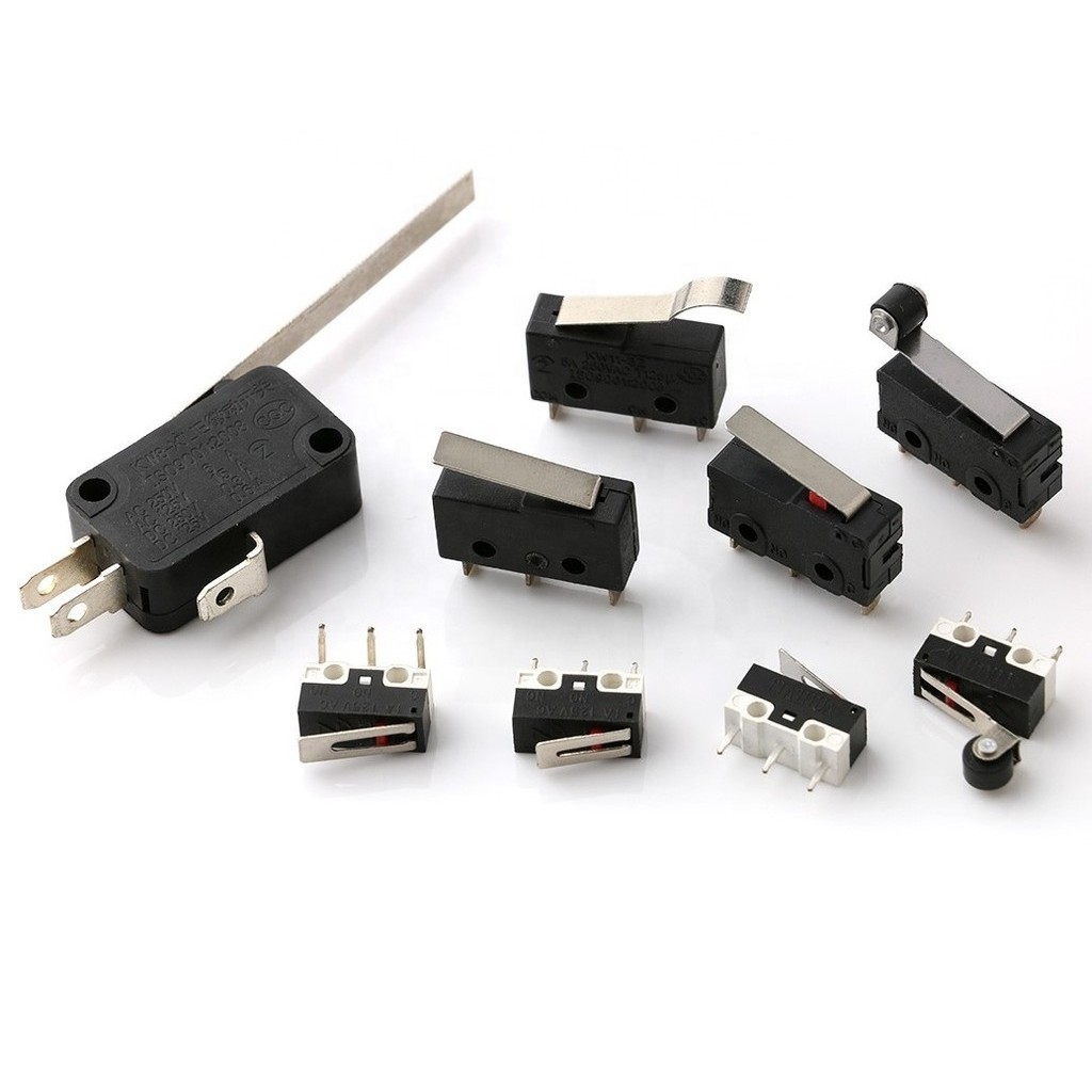 Micro Limit Switch NC/NO SPDT Pin Plunger Hinge Simulated Roller Leaf ...