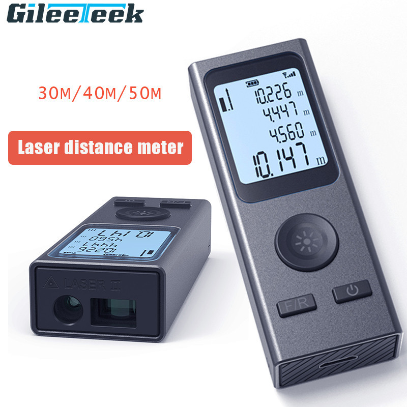 ☂Distance Meter 30M 40M 50M Portable Mini Rechargeable Infrared ...