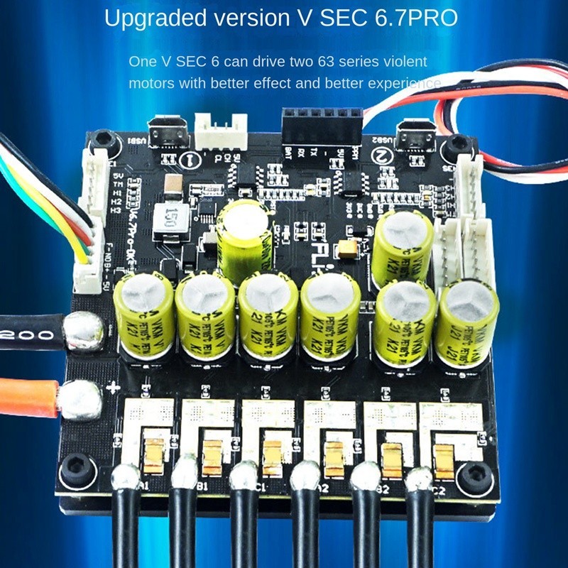 -Flipsky V6.7Pro 200A Dual Drive High Current PCB Based On VESC For ...