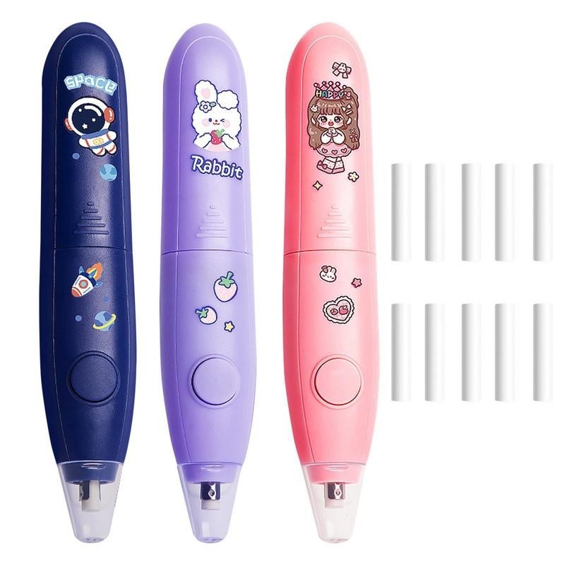 Electric Eraser Pencil Drawing Cute Kneaded Erasers Kids Students ...