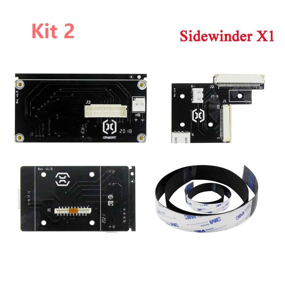 Artillery Sidewinder X1 Z Axis X Axis Extruder Transfer Breakout Boards ...