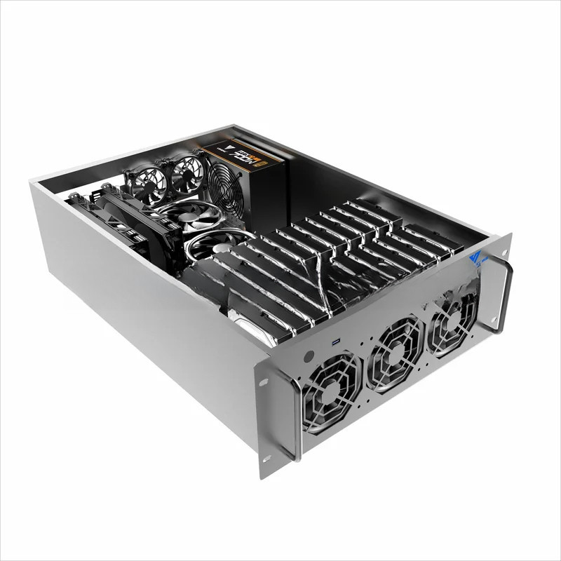 ️4U Support 24HDD Bays Server 19 Inch Rack Mount Chassis Storage E ...