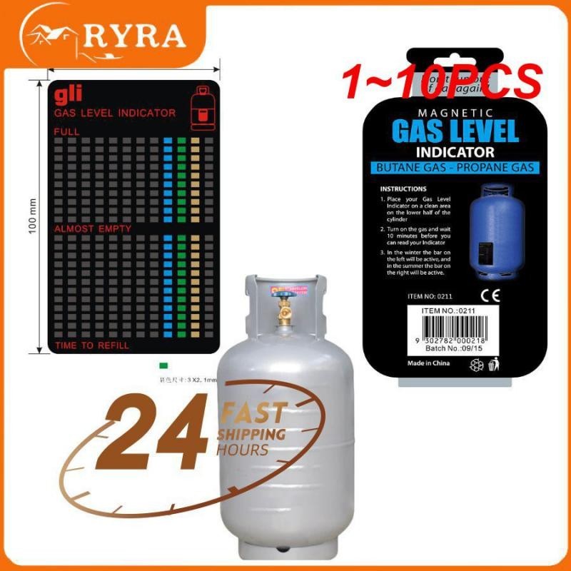 ♥1~10PCS Gas Tank Level Indicator Propane Butane LPG Fuel Level ...
