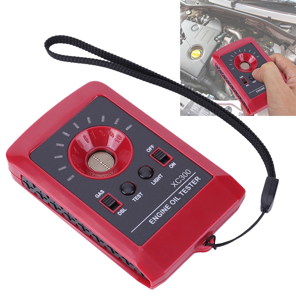 【Gas Diesel Analyzer LED Digital Motor Engine Detector Car Oil Quality ...