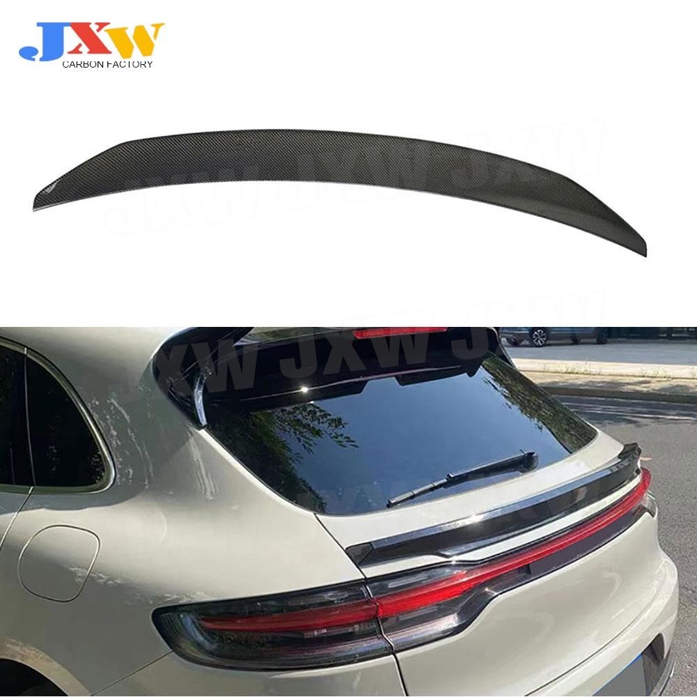 ☆Carbon Fiber Rear Middle Lip Spoiler for Porsche Macan 2014 - 2018 ABS ...