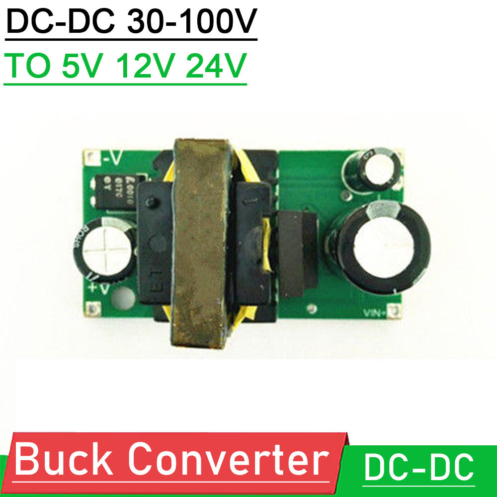 ☪DC-DC Buck Converter DC 24V-100V 36V 48V 64V 72V 84V 96V to 5V 12V ...