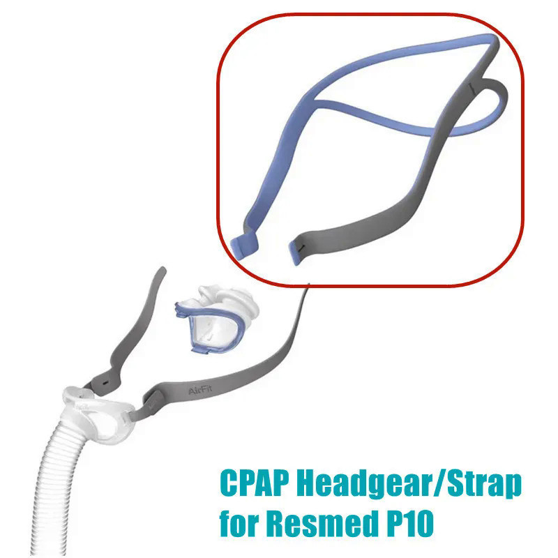 CPAP Headgear Strap for Resmed P10 Nasal Pillow Mask Anti Snoring Apnea ...