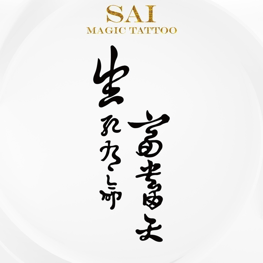 SAI MAGIC TATTOO 413 Lasts To 2 Weeks 10CM×06CM Tattoo Sticker ...