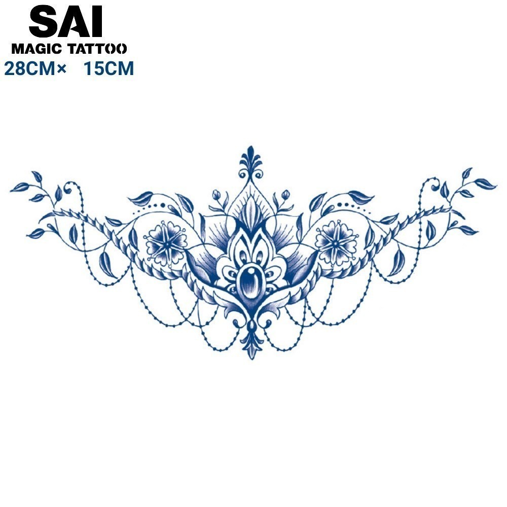 SAI MAGIC TATTOO 016 Lasts To 2 Weeks Tattoo Sticker Waterproof Long ...