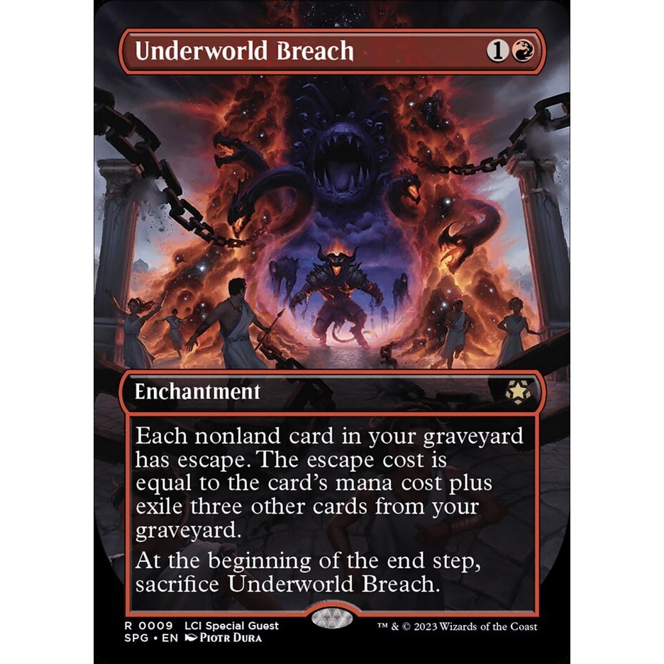 MTG Proxy Card - Underworld Breach (Borderless) | Special Guests (SPG ...