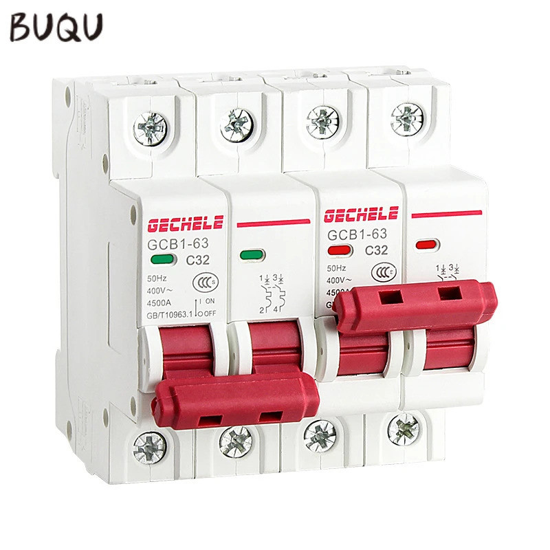 BUQU 1PCS dual power manual transfer switch 1P+1P 2P+2P dual power ...