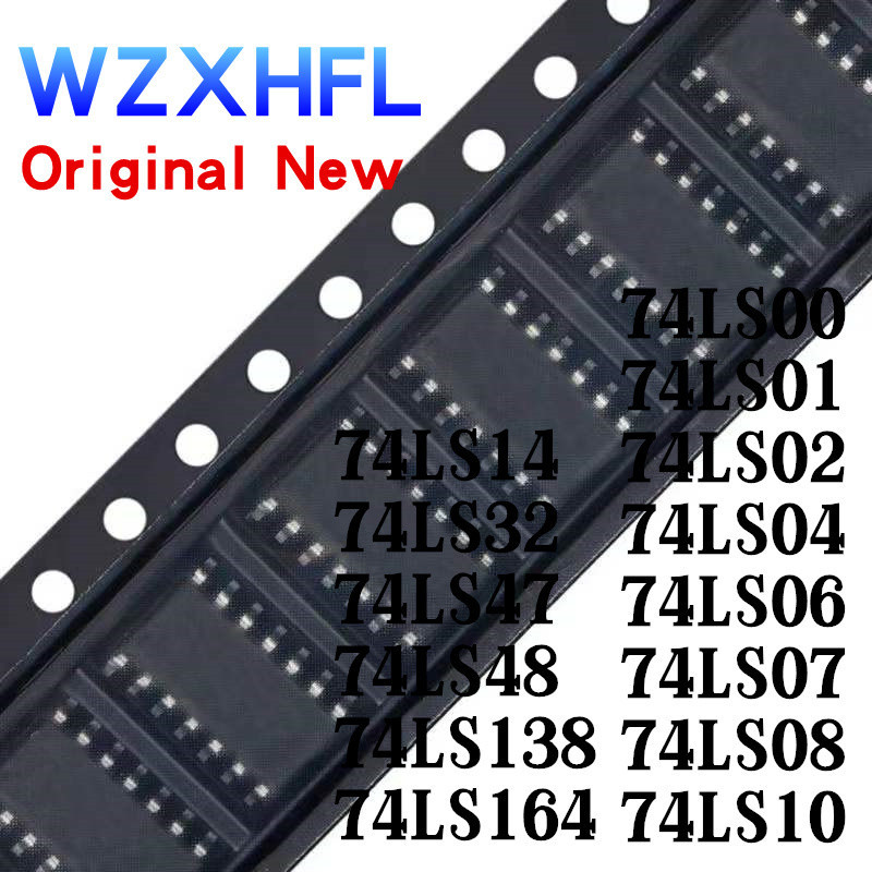 ⓛ10Pcs SN74LS00 74LS01 74LS02 74LS04 74LS06 74LS07 74LS08 74LS10 74LS14 ...