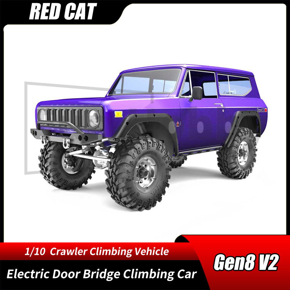 ~Red Cat REDCAT RC Remote Control Car 4WD Electric Door Bridge Climbing ...