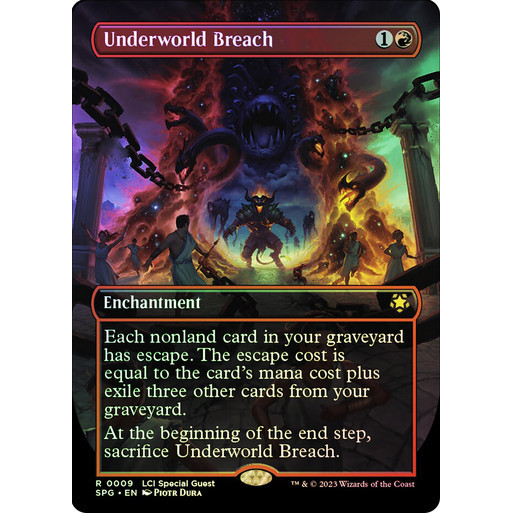 MTG Proxy Card - Underworld Breach (Borderless Foil) | Special Guests ...