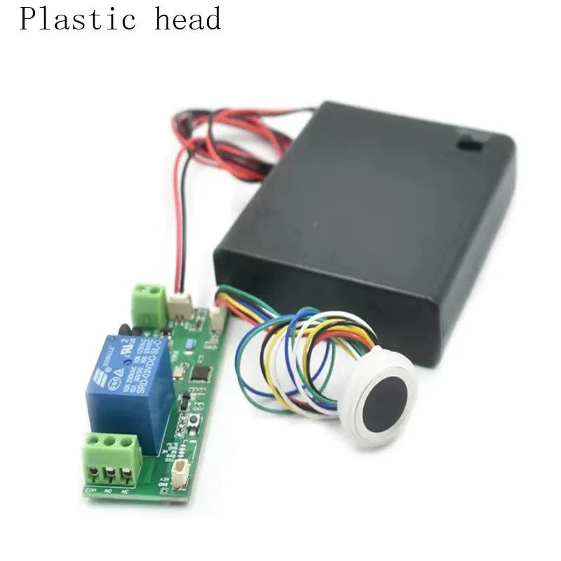 New round circular two-color ring indicator LED control capacitive ...