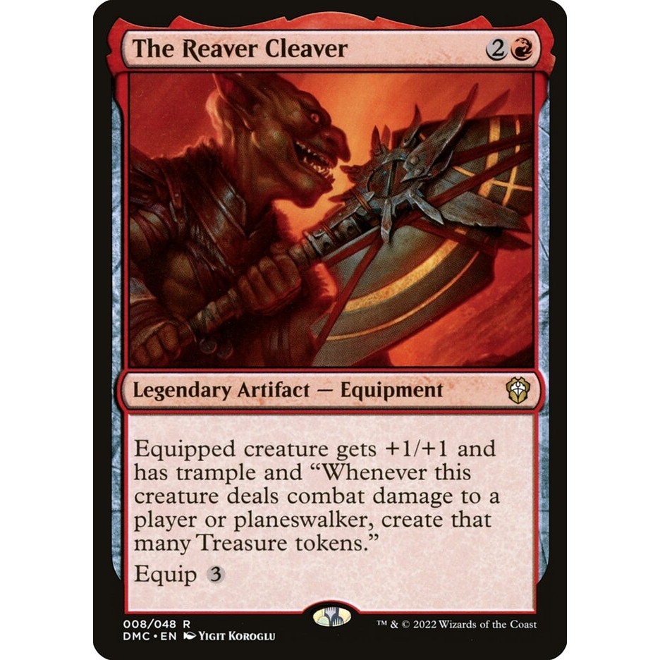 MTG Proxy Card - The Reaver Cleaver | Dominaria United Commander (DMC ...