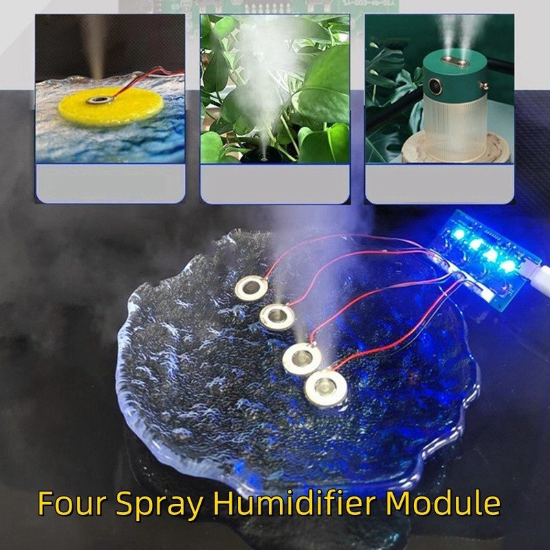 Black/Yellow Four-Spray Humidifier Module Humidifier Control Board ...
