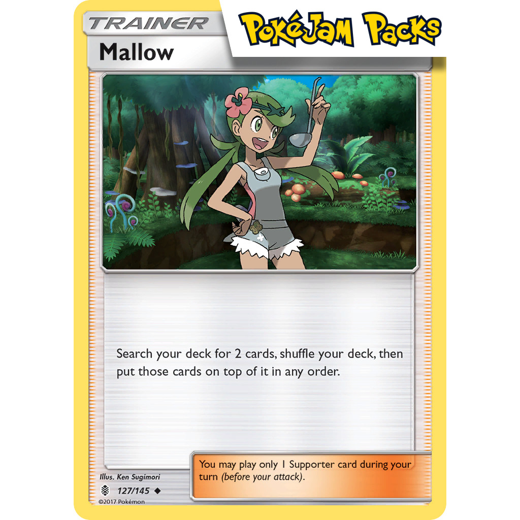 Mallow - 127/145 - Uncommon - Guardians Rising - Pokémon TCG | Shopee ...