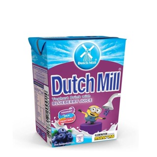 Dutch Mill UHT Yoghurt Drink Blueberry Saverspack 90ml x 4 brick ...