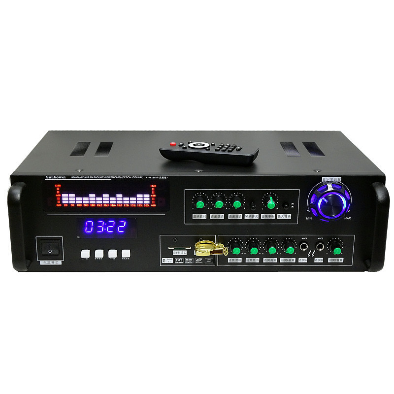 ♨300W high-power Bluetooth remote control 5 channel HiFi home karaoke ...