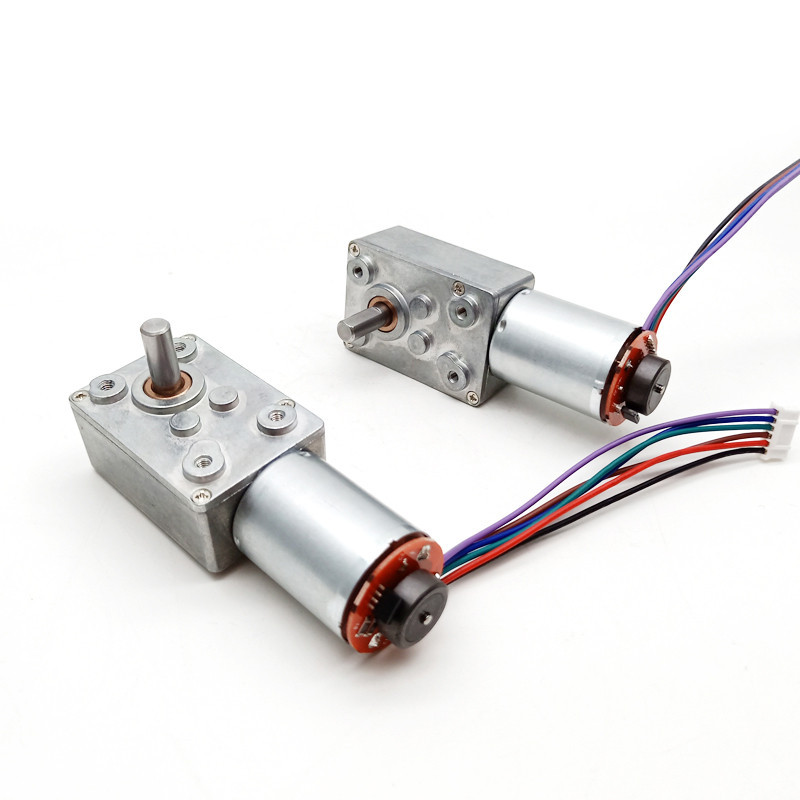 high torque 12v 24v volt dc worm gear motor micro electric brushed dc ...