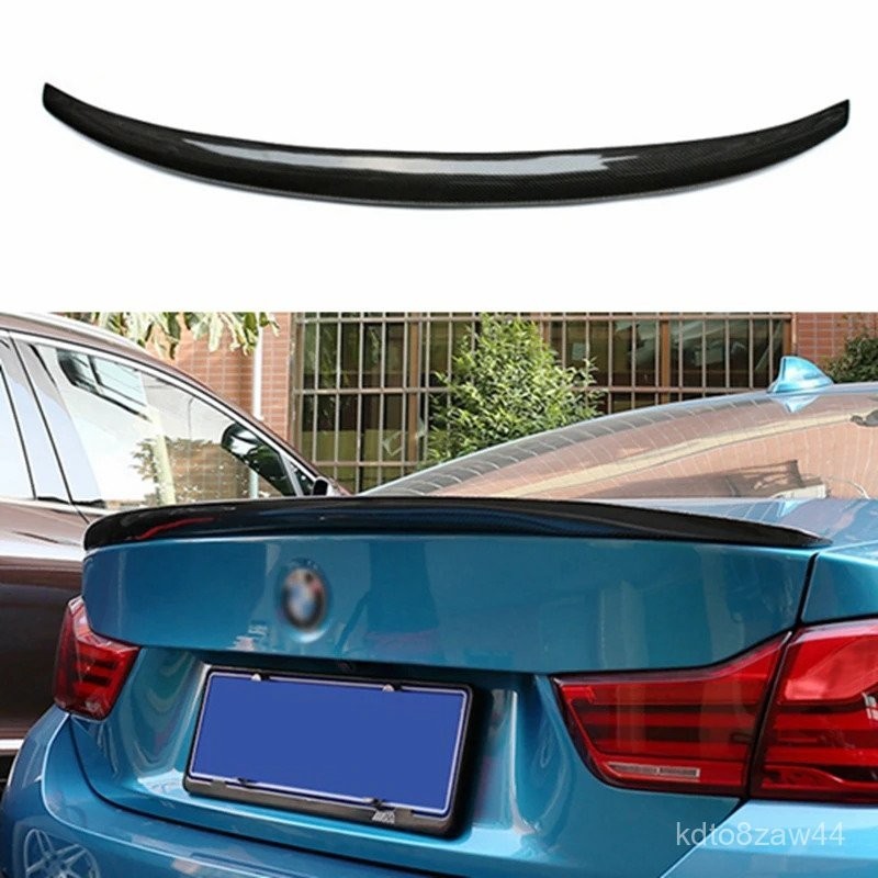 Performance Style Carbon Fiber Rear Roof Spoiler Trunk Lip Wing For BMW ...
