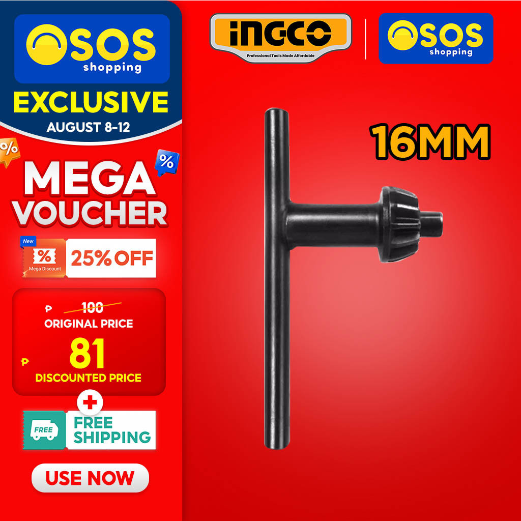 Ingco Original CK1601 Chuck Key for 16mm Drill Chuck •OSOS• | Shopee ...
