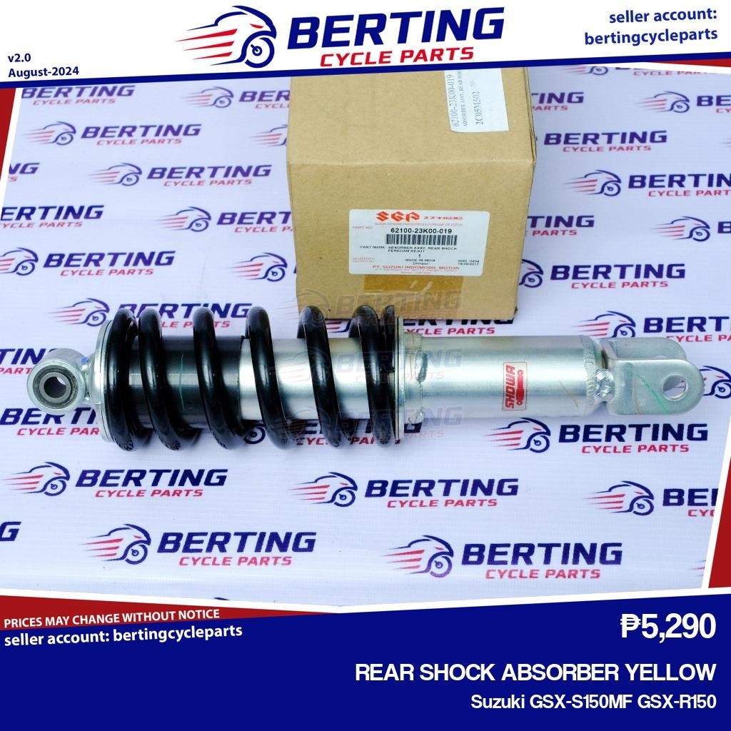 SGP REAR SHOCK ABSORBER Suzuki GSX-S150MF GSX-R150 Genuine 62100-23K00 ...
