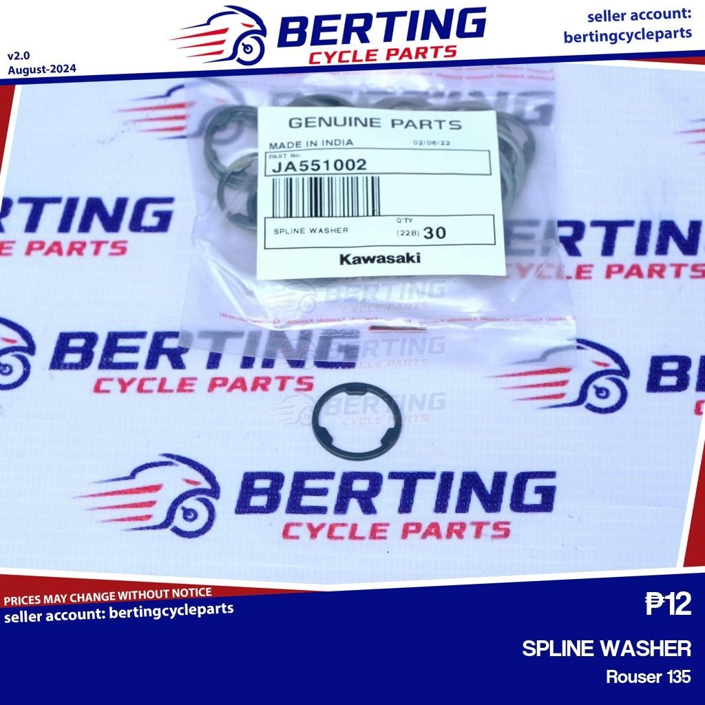 1PC SPLINE WASHER Rouser 135 NS150 NS160 Boxer CT150 Genuine JA551002 ...