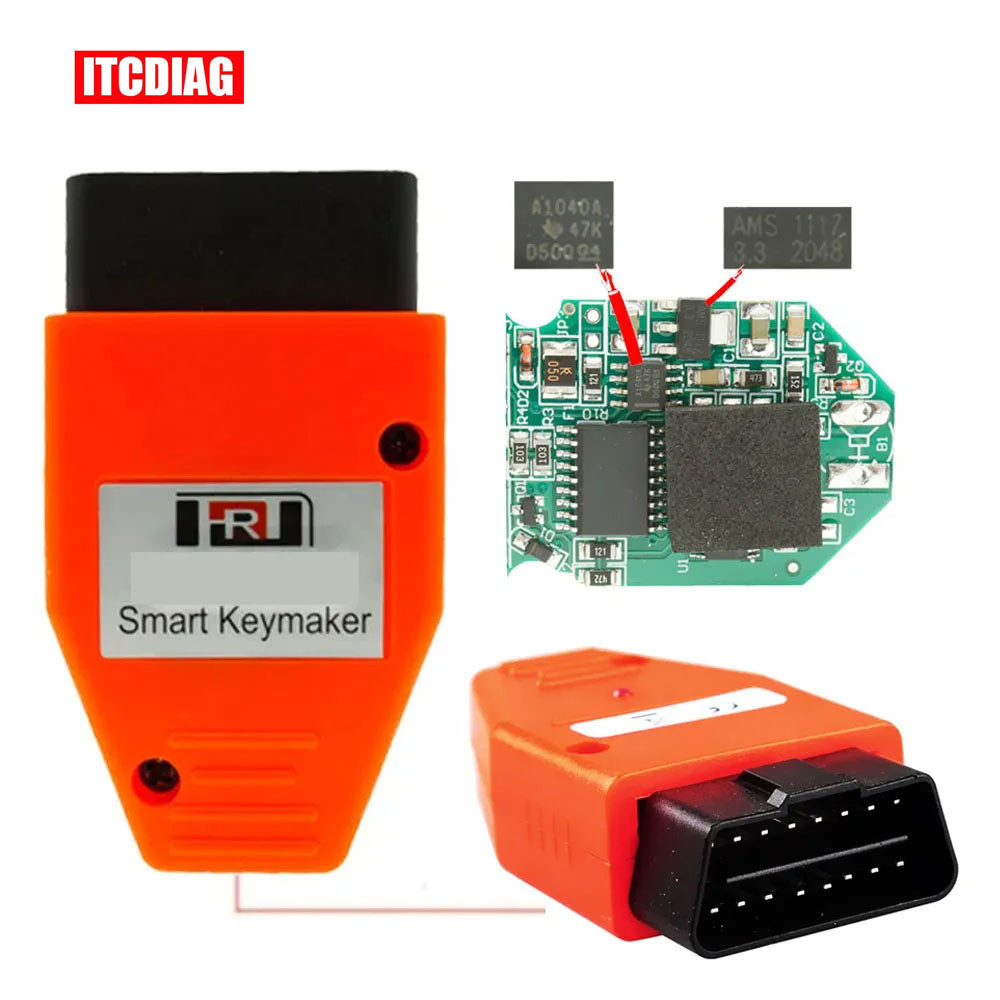 ☞Smart Keymaker Key Maker Key Programmer OBD2 For 4D And 4C Chip For ...