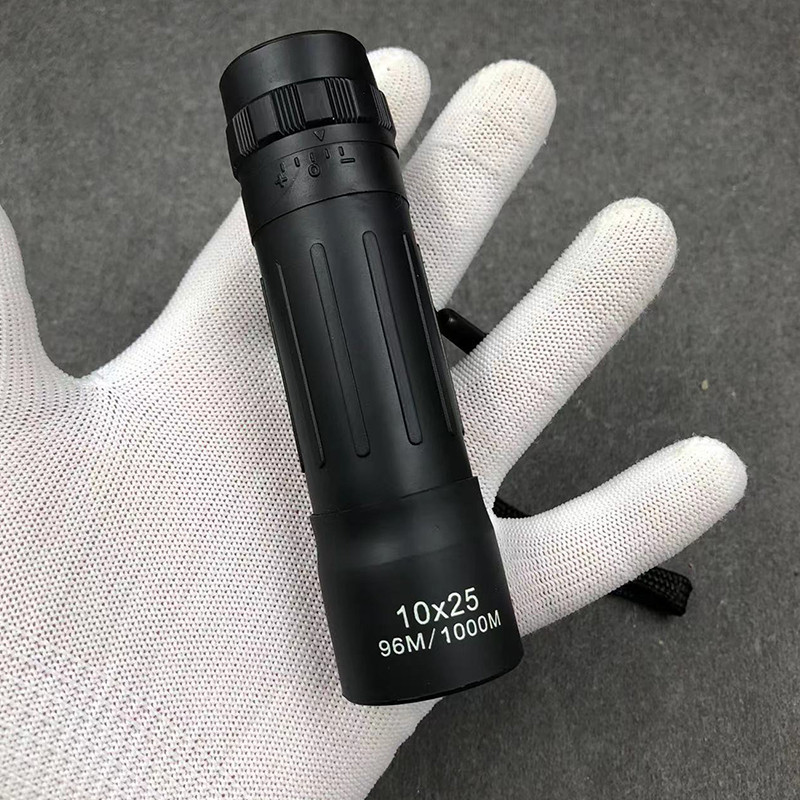 ☞10X25 Zoomable Telescope Optic Lens Night Vision Monocular Scope ...