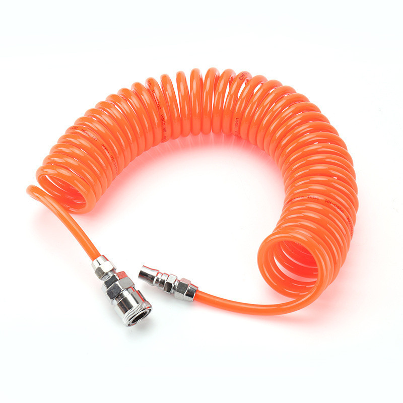 High Pressure Seal PU Spring Air Hose 12M Pneumatic Hose Spring Air ...