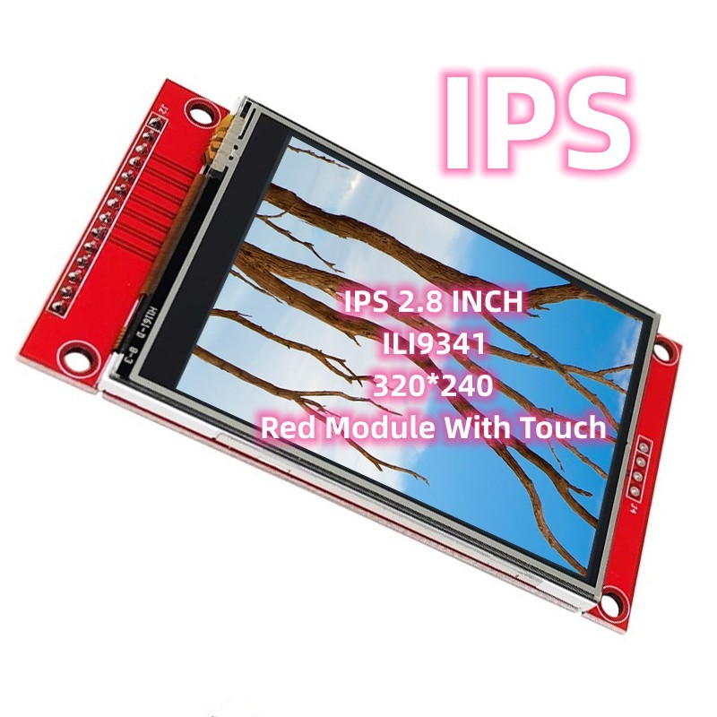 ☞IPS Series Original 2.8 Inch Red Module ESP32 IPS Full View ILI9341 ...