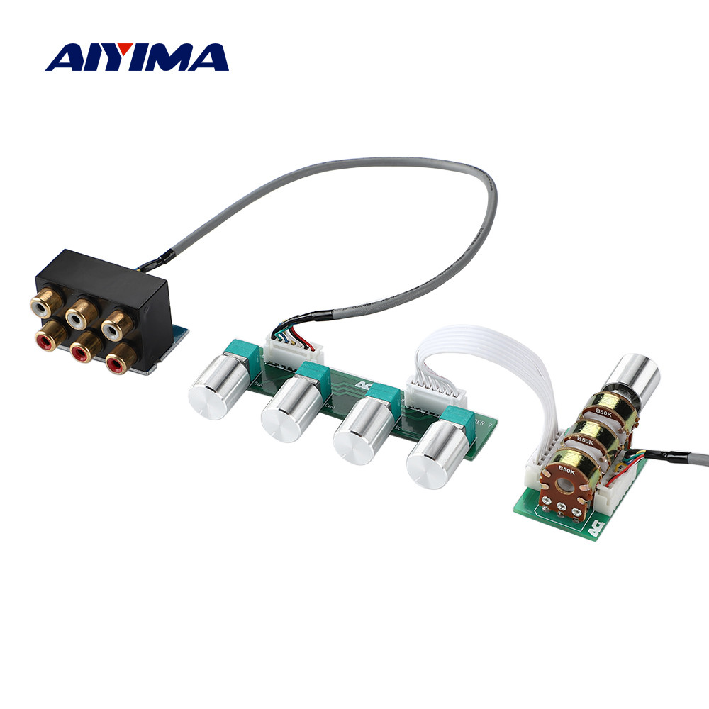 ️AIYIMA 5.1 Amplifier Preamplifier Tone Board 6 Channel Independent ...