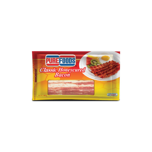 Purefoods Bacon 400g Honeycured | Shopee Philippines
