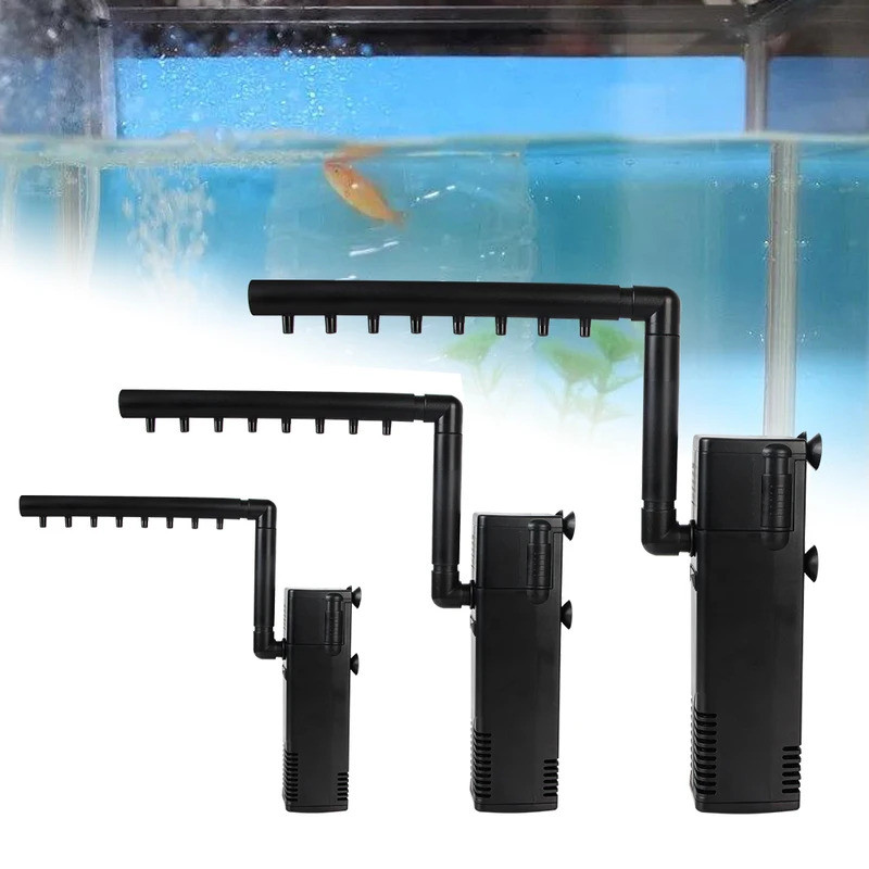 Low Level Water Turtle Tank Filter Aquarium Fish Tank Oxygen Increasing ...