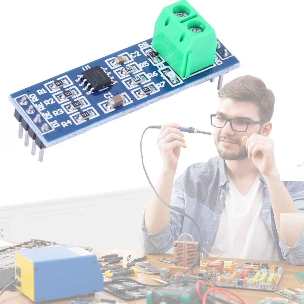♨RS-485 TTL To RS485 MAX485CSA MAX485 Module TTL To RS-485 Module ...