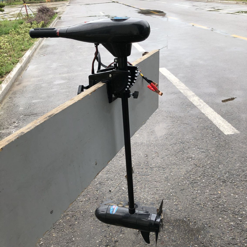 ☭40 LBS 12 V Trolling Boat Motor Electric Outboard Engine For Canoe ...