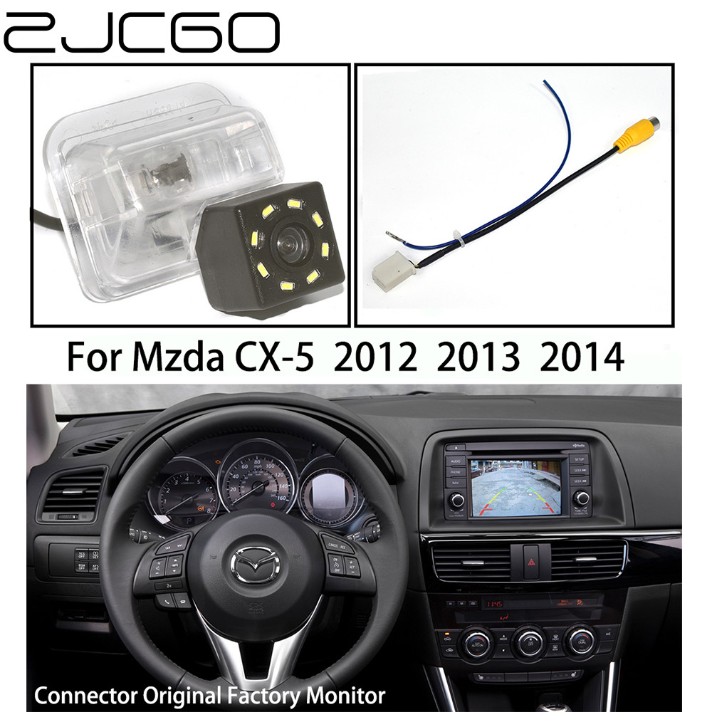 ♝ZJCGO CCD Car Rear View Reverse Back Up Parking Camera Upgrade ...