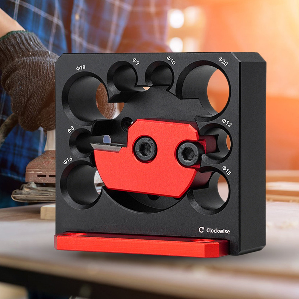 ⊰Adjustable Dowel Maker Jig with Carbide Blades Electric Drill Milling ...