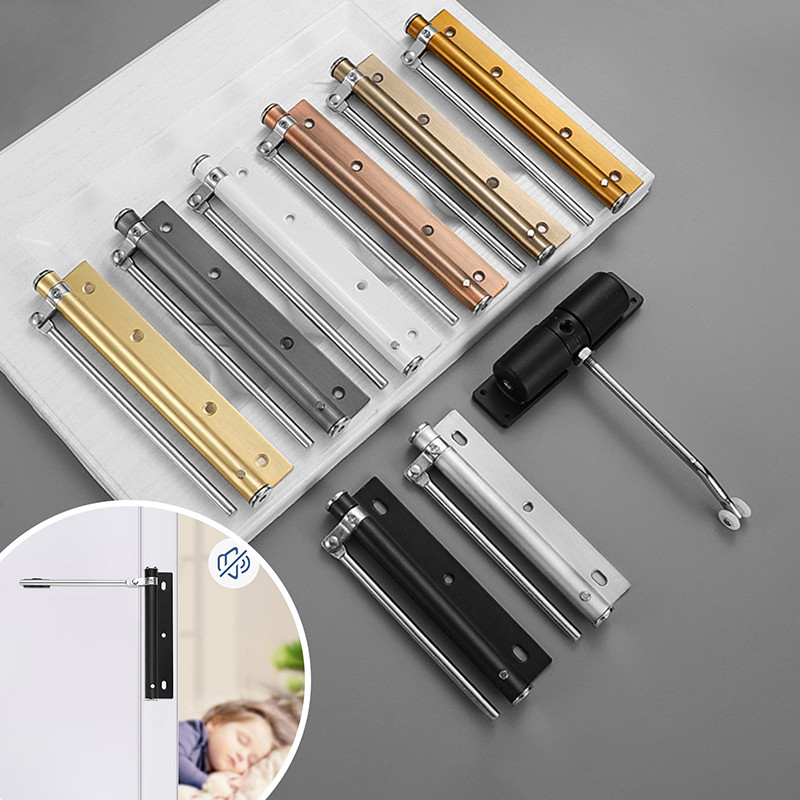 ☏Adjustable Door Closers Surface Mounted Automatic Stainless Steel ...